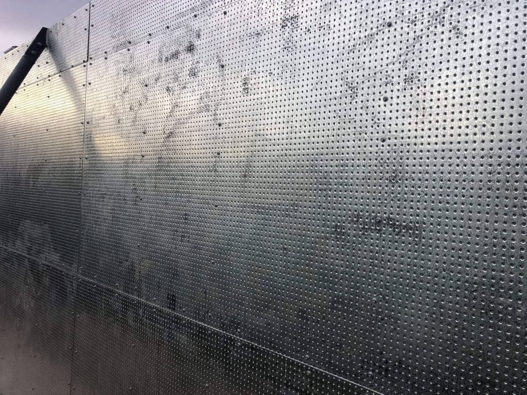 Blast Wall Installation, Oil Fuel Terminal - Bowsers | Fire Protection ...