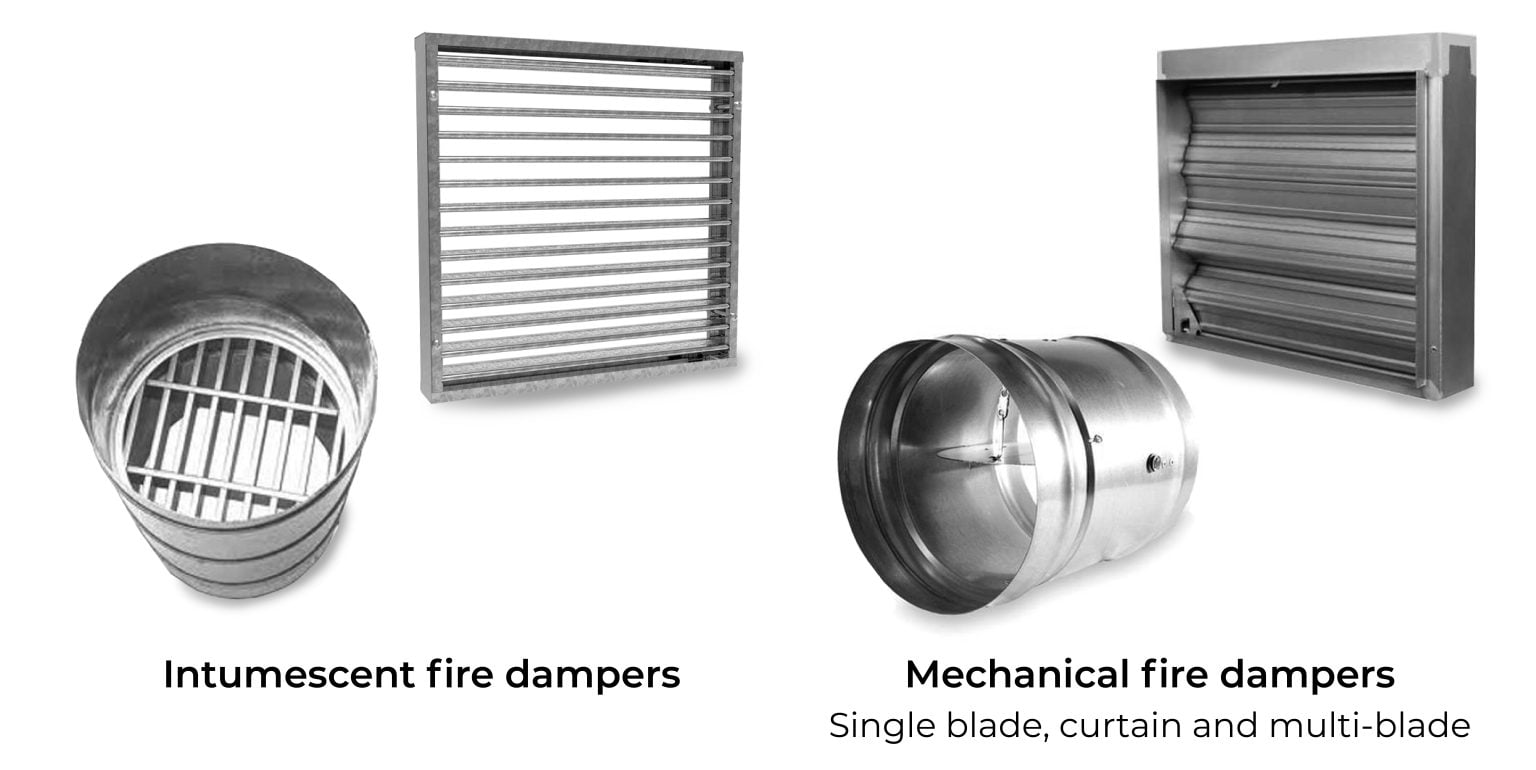 Fire & Smoke Dampers - Bowsers | Fire Protection Experts